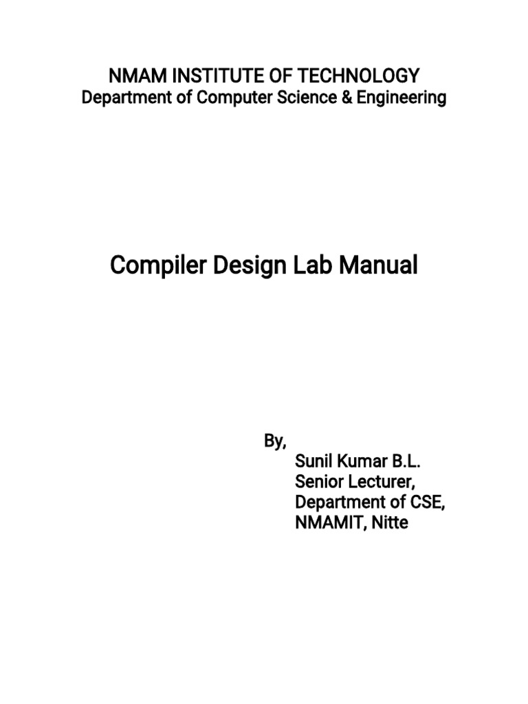 CD Manual | PDF | Teaching Methods & Materials | Computers