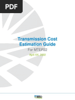 MISO Transmission Cost Estimation Guide For MTEP24337433 | PDF ...