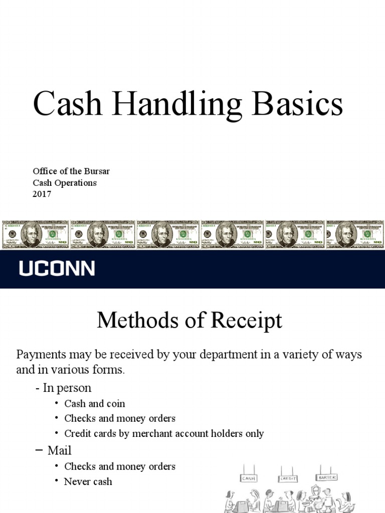 Cash Handling Basics | PDF