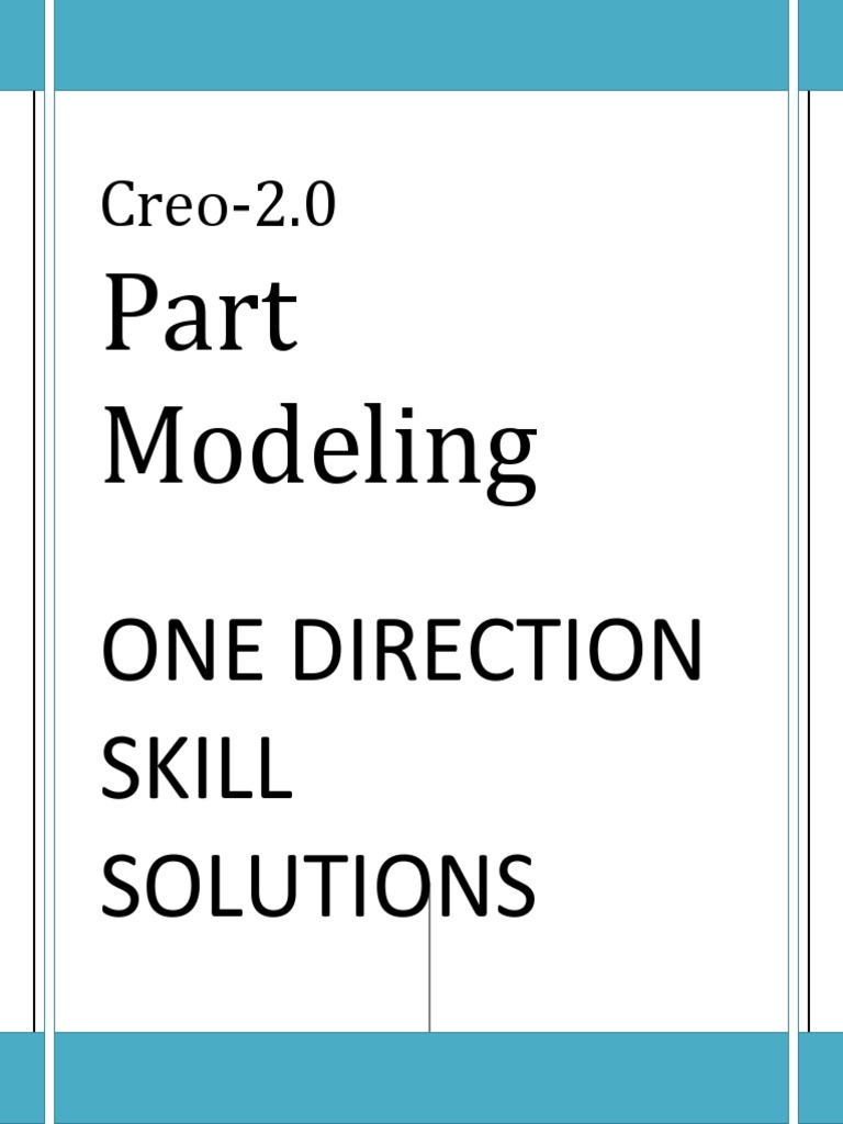 Creo-2.0 Part Modeling Guide | PDF