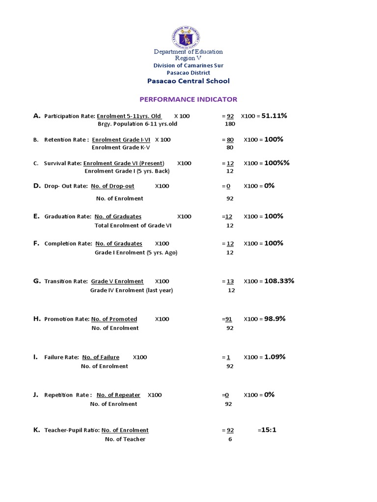 Performance Indicator | PDF