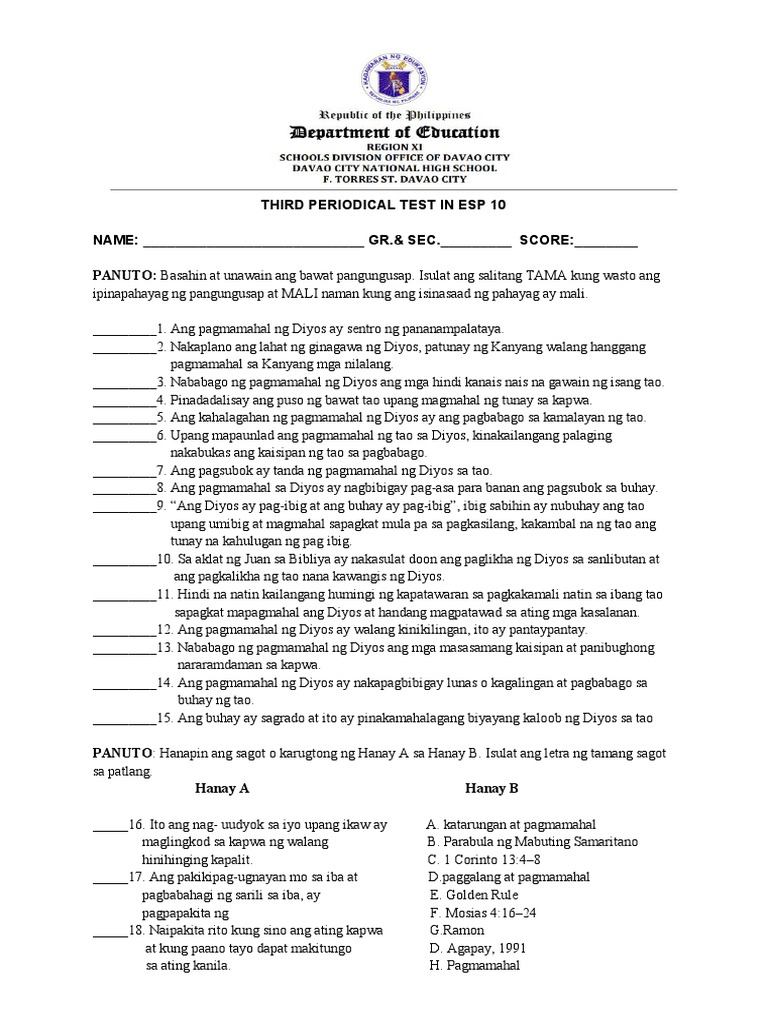 PT - G10 - ESP 2nd Edit | PDF