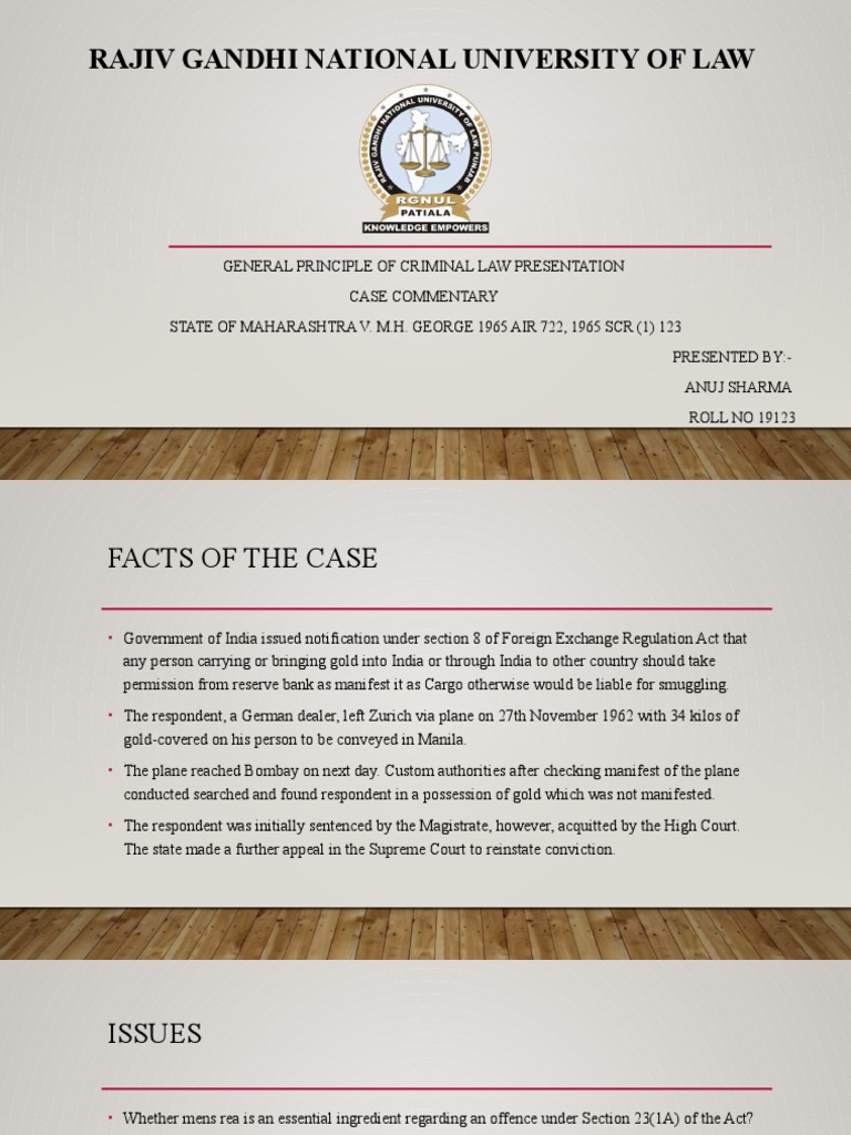 PPT GPCL | PDF | Mens Rea | Justice