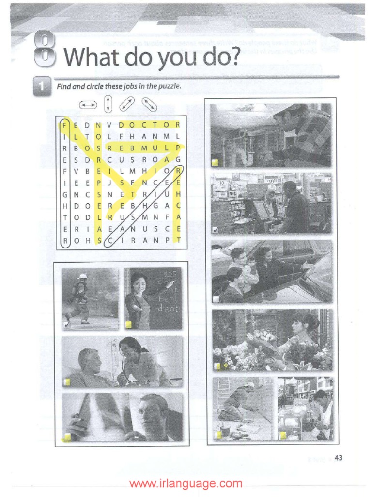 Workbook Unit 8 | PDF