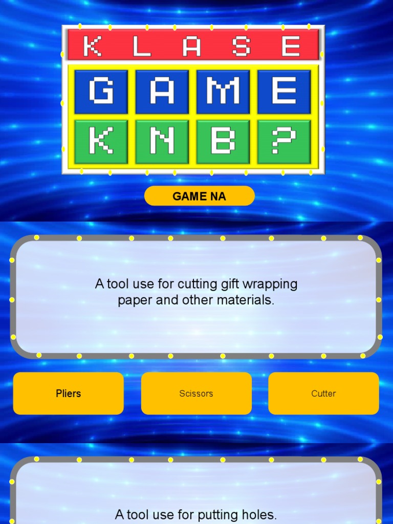 Klase Game KNB | PDF