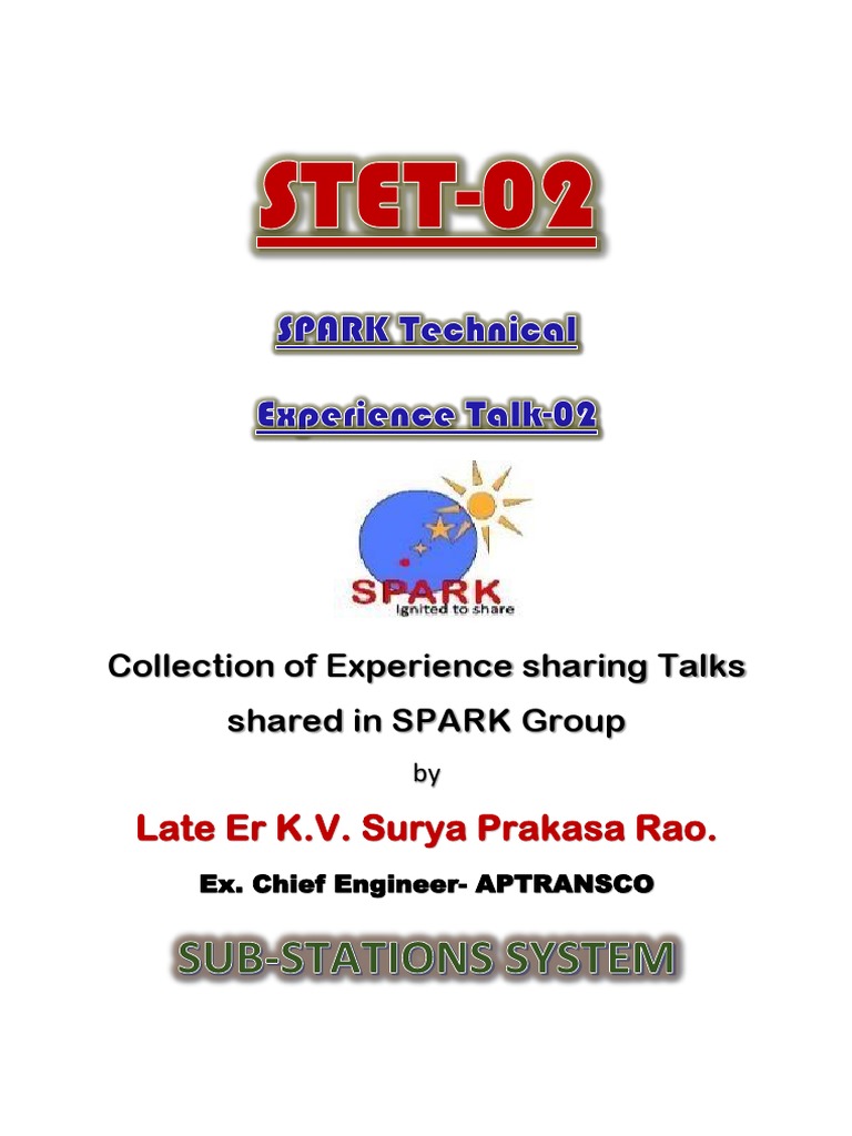 KVPS RAO - Sub-Station Experience-23 | PDF | Transformer | Electrical Substation