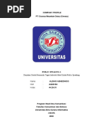 Analisis PT Cimory | PDF