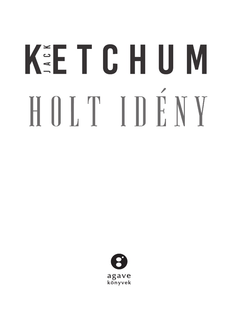 Jack Ketchum: Holt Idény | PDF