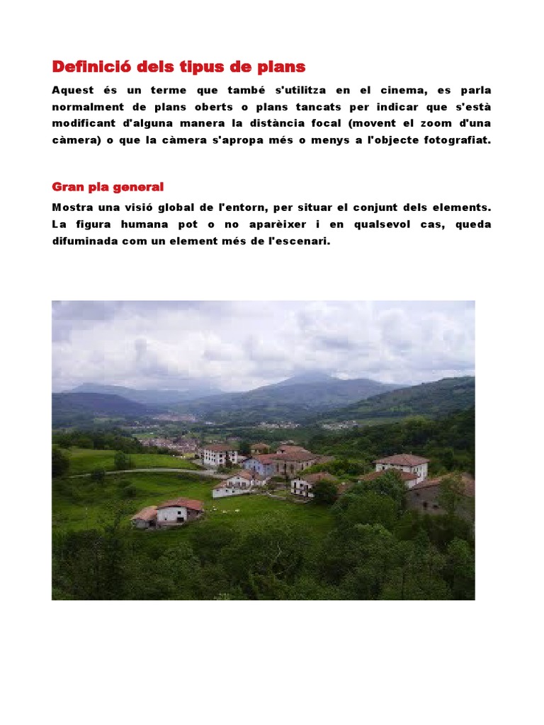 Plans Fotogràfics | PDF