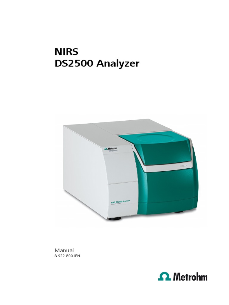 Nirs DS2500 Analyzer: Manual | PDF | Computer Network | Electrical Connector