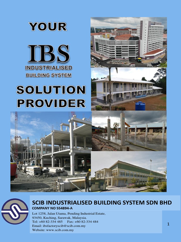Scib Industrialised Building System SDN BHD: COMPANY NO 554894-A | PDF ...