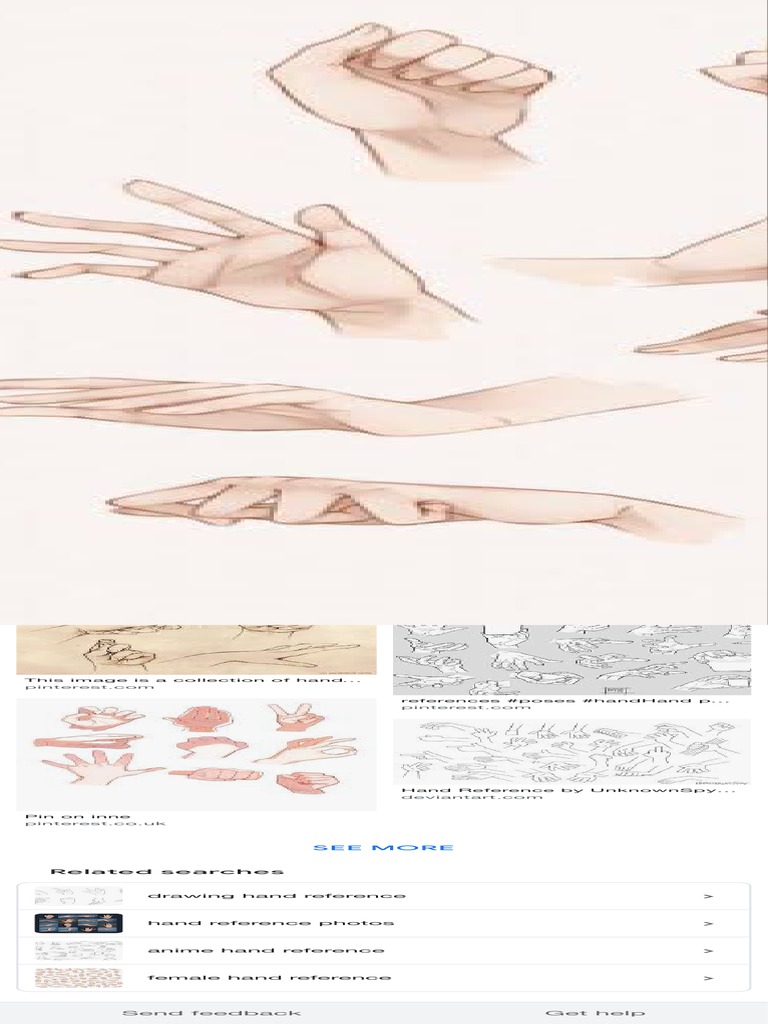 Hand Reference - Google Search | PDF