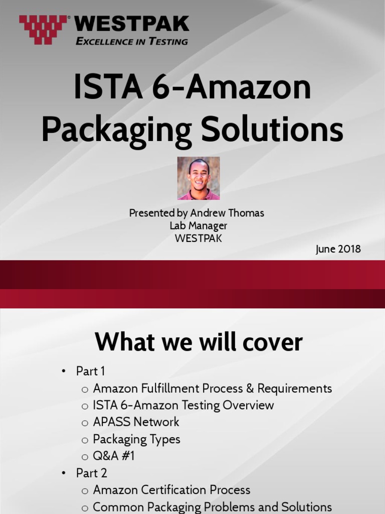 ISTA 6-AMAZON Packaging Test Solutions (PDFDrive) | PDF | Packaging And ...