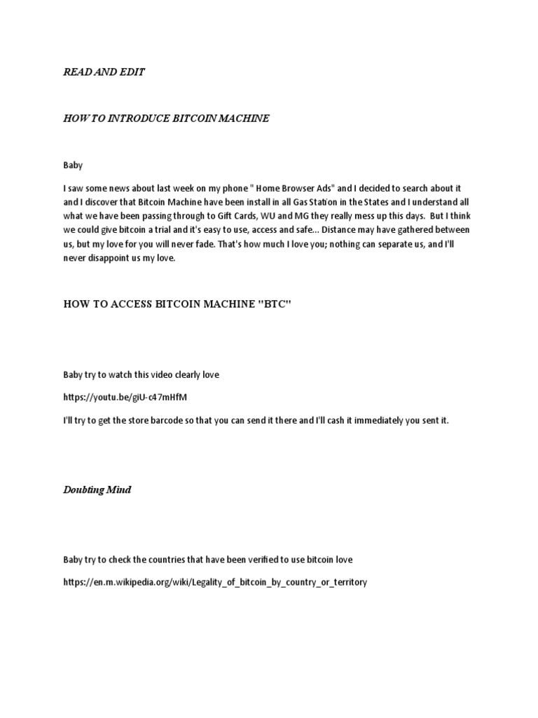 Bitcoin Format | PDF