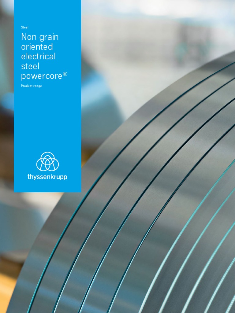 Thyssenkrupp Product-Range No-Electrical-Steel Powercore Steel en | PDF ...