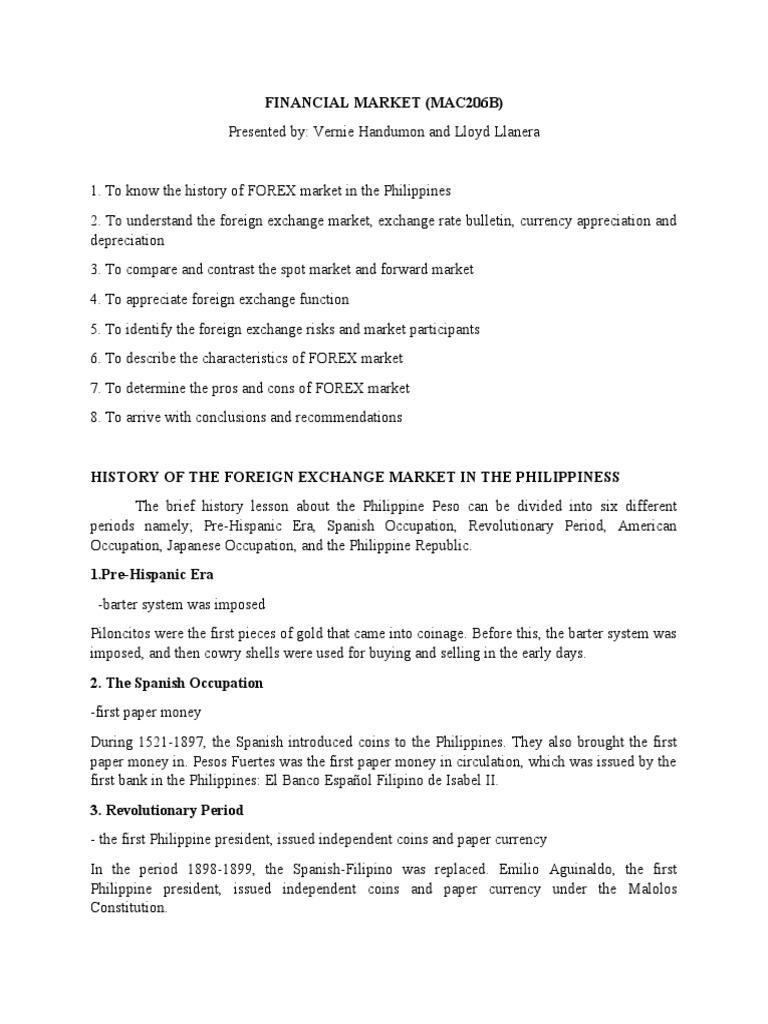 Learning Objectives | PDF | Foreign Exchange Market | Exchange Rate