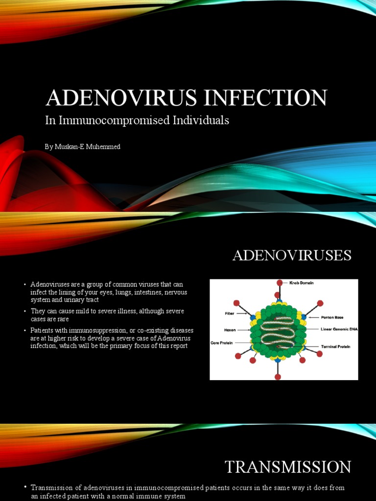 Adenovirus Infections in Immunocompromised | PDF | Adenoviridae | Infection