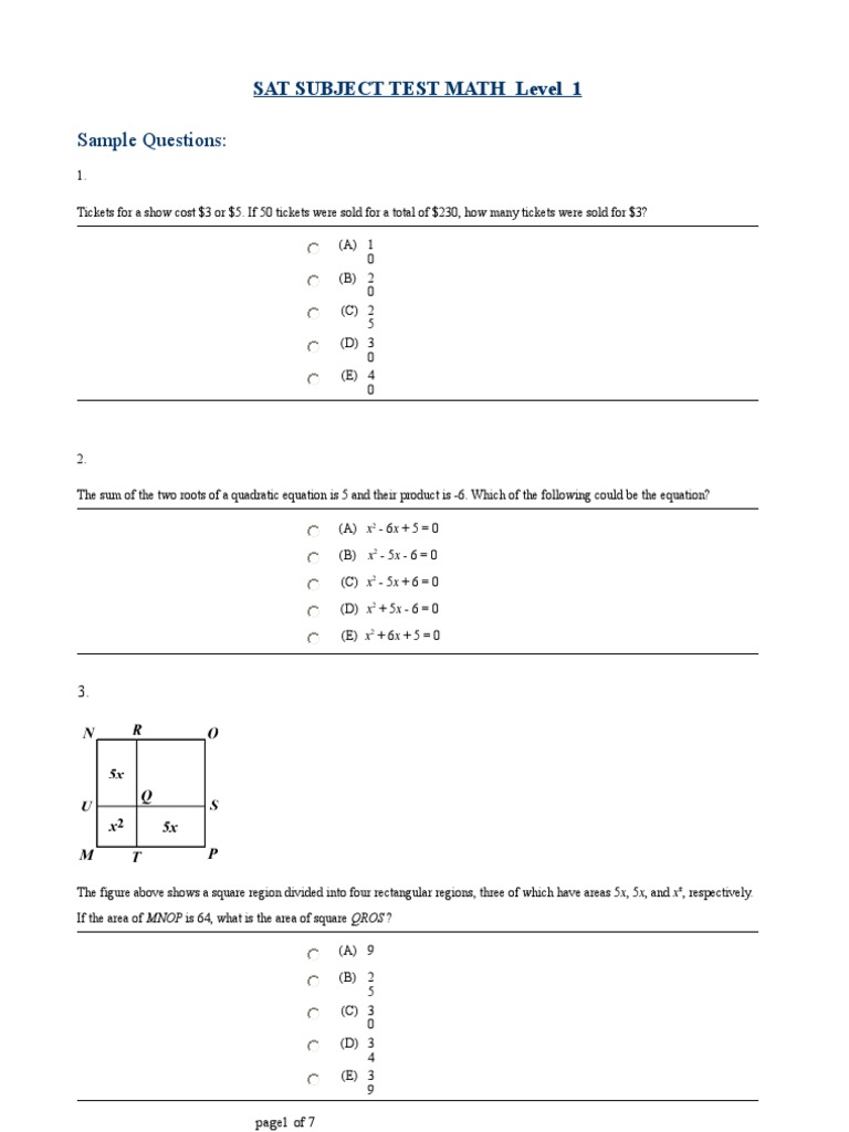 SAT Question Math | Rectangle | Elementary Mathematics