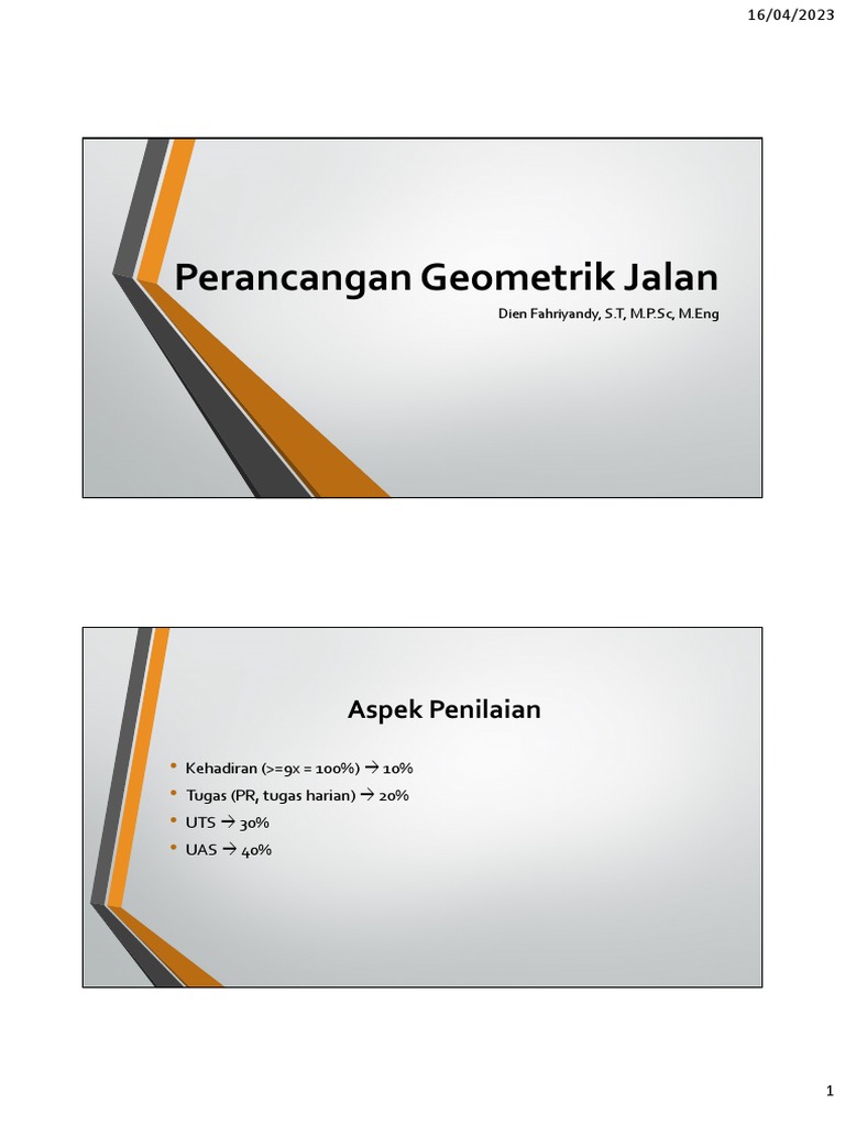 1 - Materi Kuliah PGJ | PDF