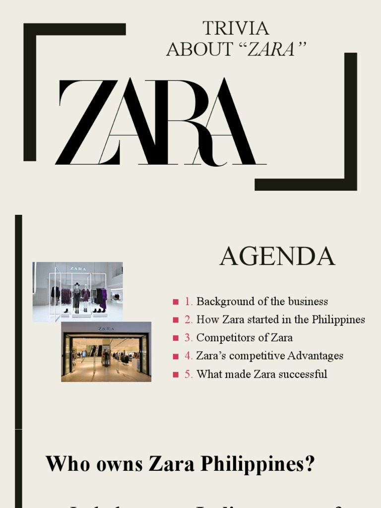 TRIVIA Zara | PDF