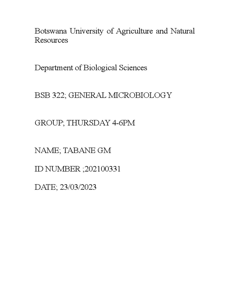 Ubiquity of Microorganisms in Ecology | PDF | Microorganism | Bacteria