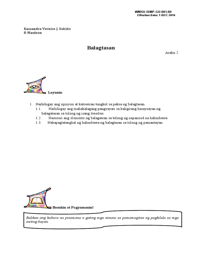 Fil 8-2Q - Week 2 | PDF