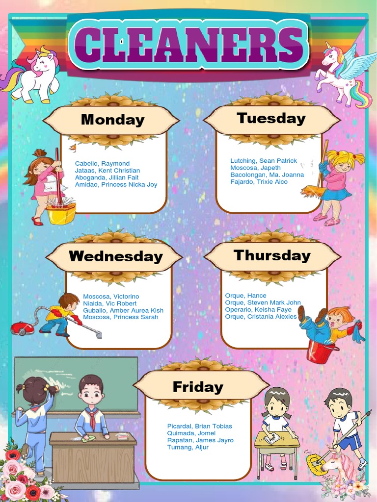 Cleaners-unicorn-1 | PDF