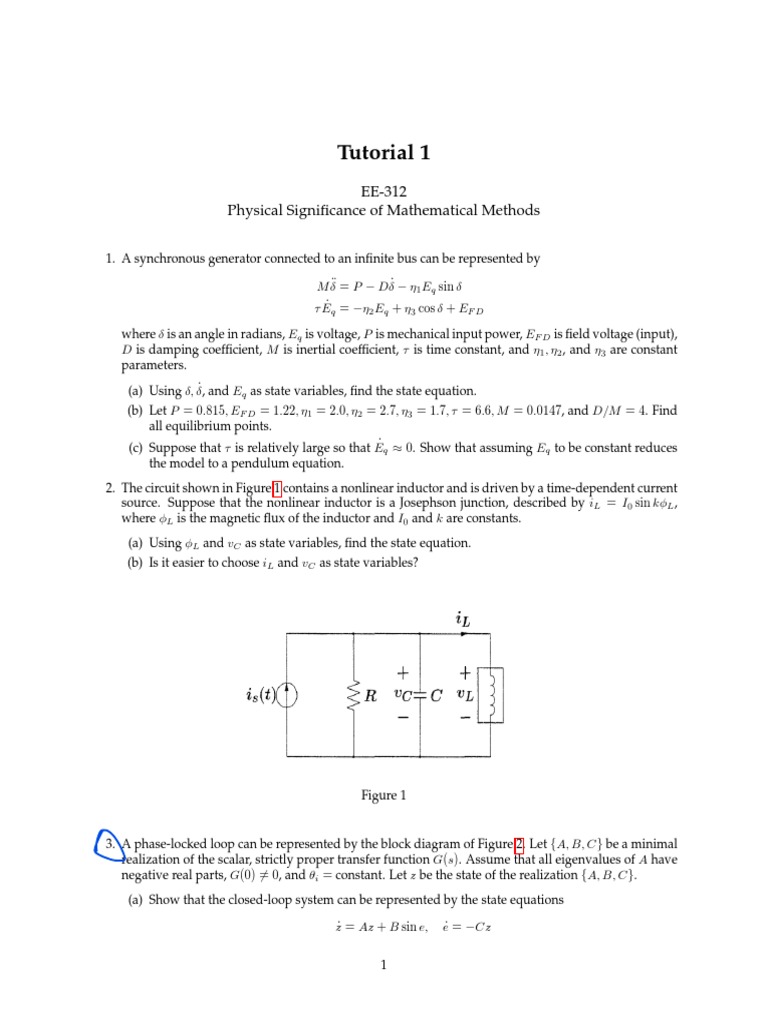 Synchronous Generator & Circuit Analysis Tutorial | PDF | Teaching Methods & Materials