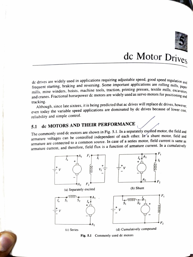 DC Motor Drives: Motors | PDF | Electric Motor | Alternating Current
