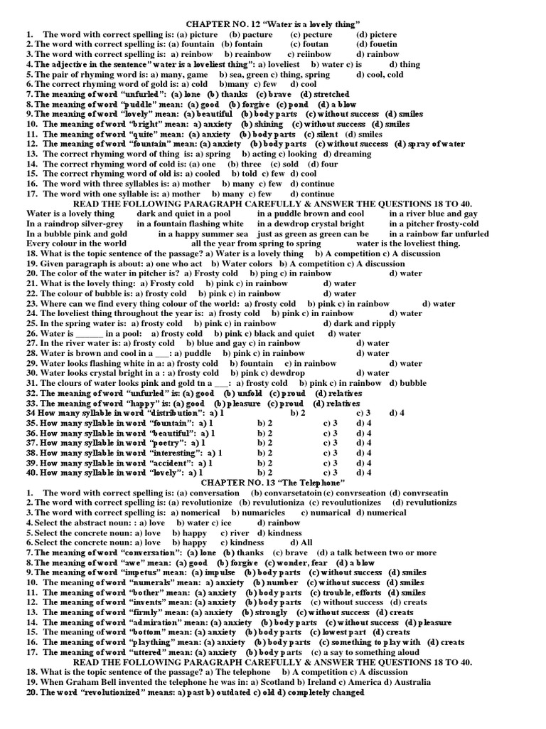 English Chapter 11-14 | Download Free PDF | Traffic | Seat Belt