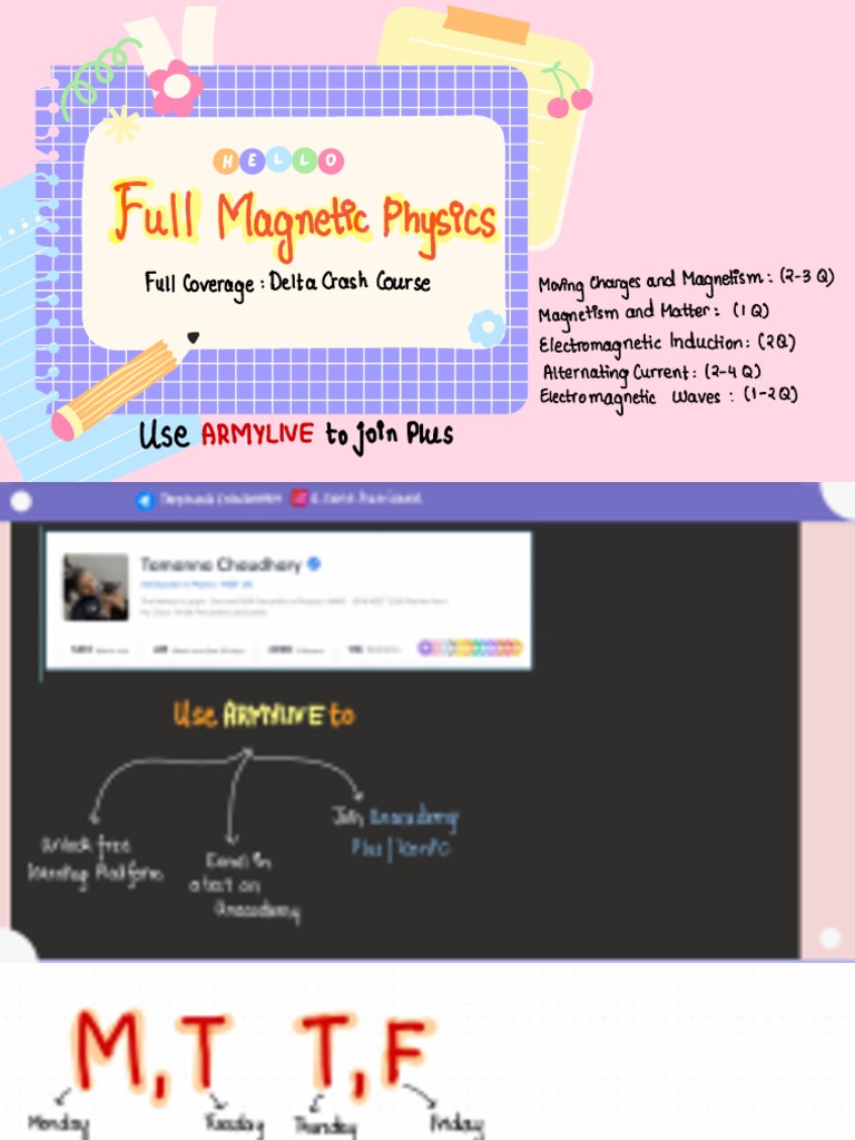 Comprehensive Guide to Magnetic Physics | PDF | Magnetic Field | Magnetism