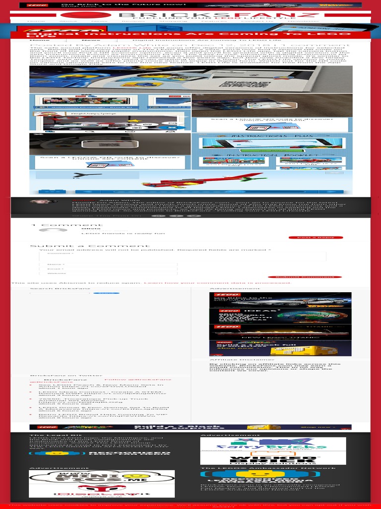 Digital Instructions Are Coming To LEGO Life - BricksFanz | PDF | Lego ...