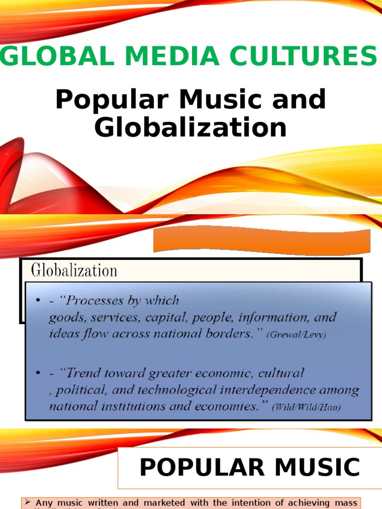 Popular Music and Globalization | PDF