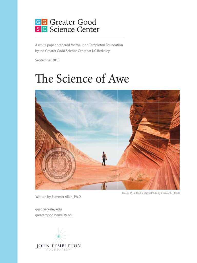 GGSC-JTF White Paper-Awe FINAL | PDF | Emotions | Experience