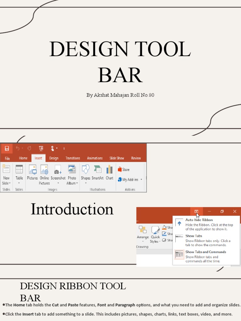 PowerPoint Design Tools Overview | PDF | System Software | Computing