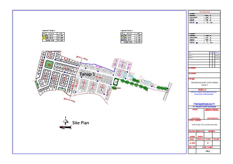 Bcp-Siteplan Tahap-2 81 Unit | PDF