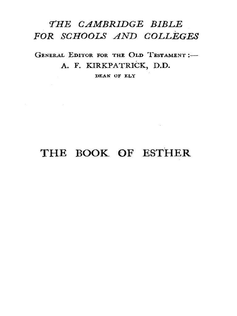 the-book-of-esther-he-cambridge-bible-for-schools-and-colleges
