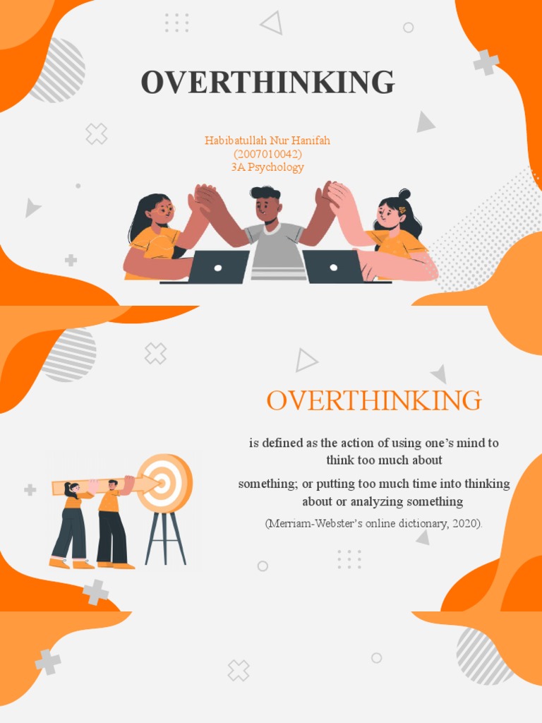 Overthinking | PDF | Anxiety | Thought