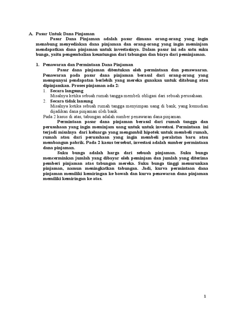 Ringkasan Materi Eko Makro | PDF