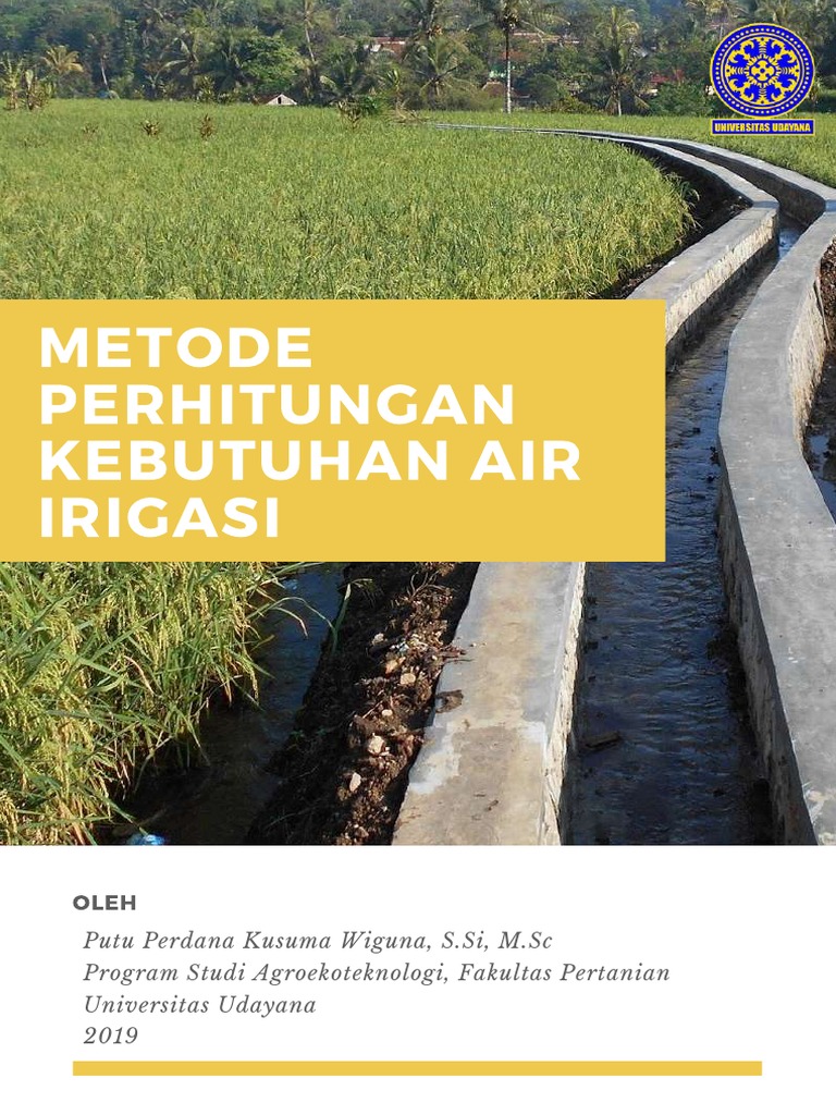 Perhitungan Kebutuhan Air Irigasi | PDF