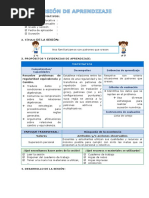 Sesión de Aprendizaje Estimamos Pesos y Medimos Masa... | PDF | Kilogramo | Evaluación