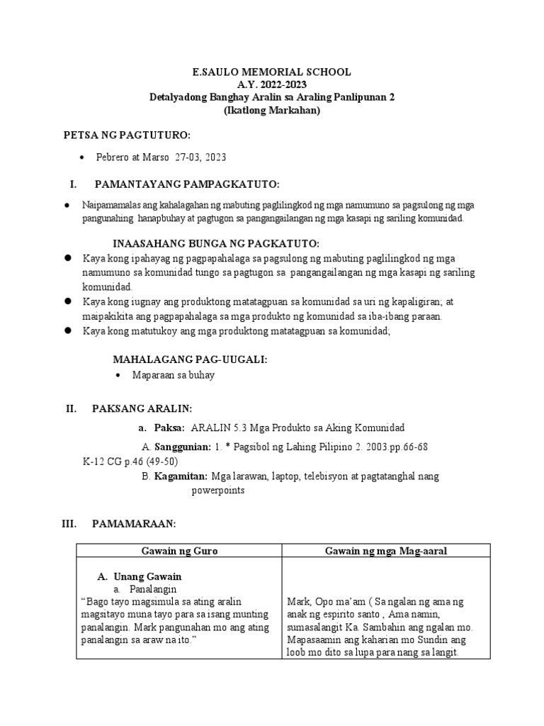 Day 1 Ap DLP-format-ap | PDF