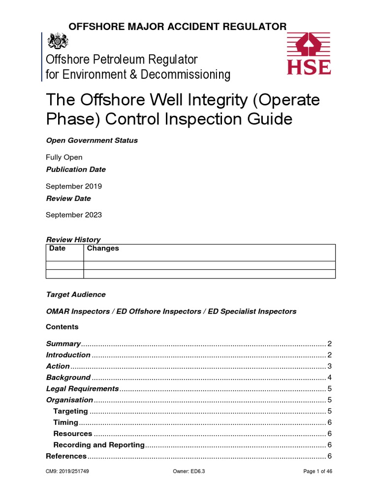 Ed Well Integrity | PDF | Risk | Leak