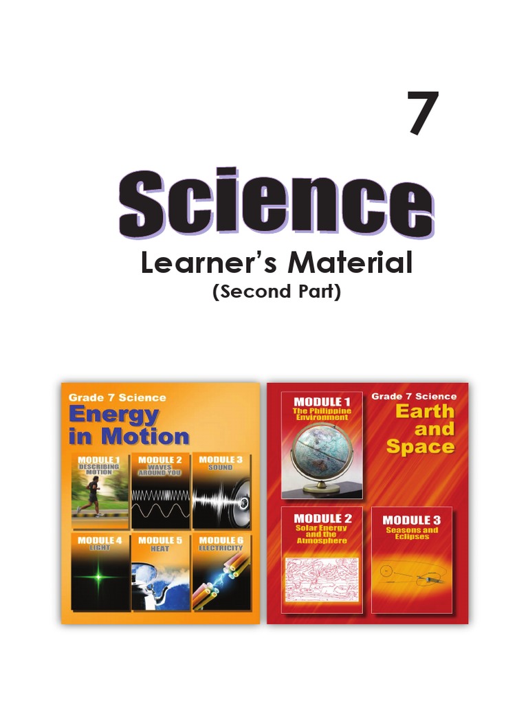g7 Science Student Modules | PDF | Waves | Speed g7 Science Student Modules | PDF | Waves | Speed