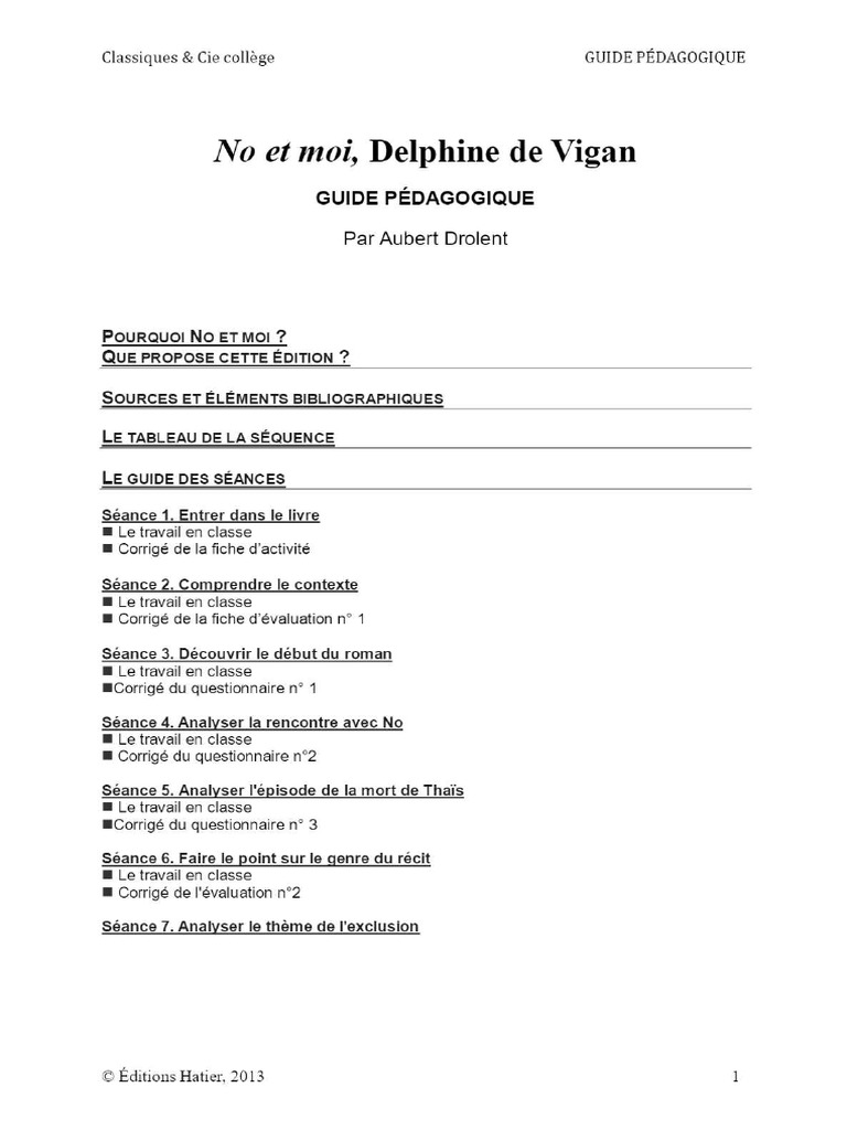 Guide No Et Moi | PDF