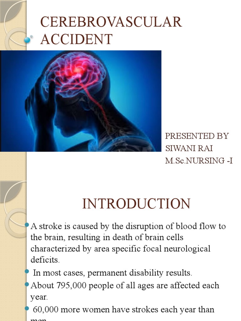 Cerebrovascular Accident | PDF | Brain | Stroke