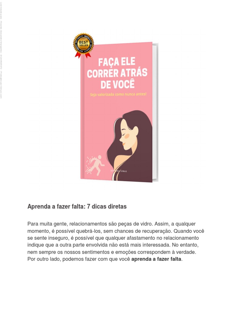 Faca Ele Correr Atras de Voce | PDF | Pensamento | Criatividade