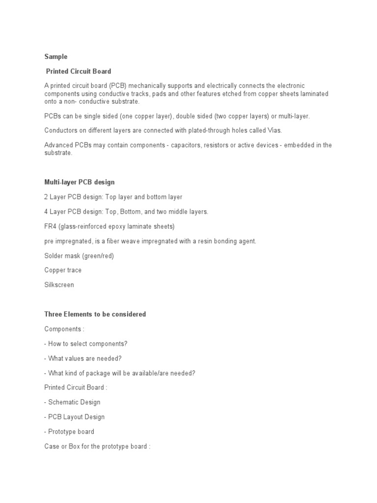 PCB Development - Network | PDF | Printed Circuit Board | Electrical ...