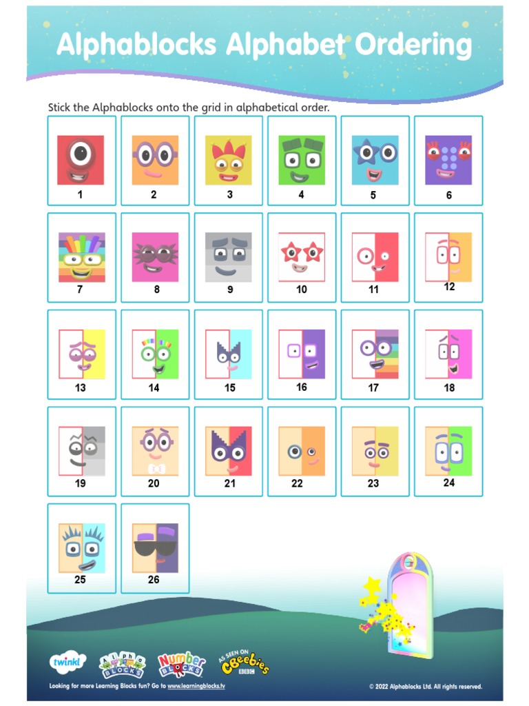 Alphablocks Activities | PDF