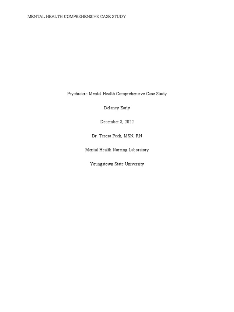 Bipolar 1 Case Study with HIV Insights | PDF | Mania | Bipolar Disorder